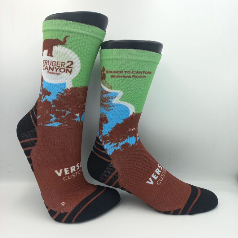 Custom K2C Versus Socks – Kruger2Canyon Challenge